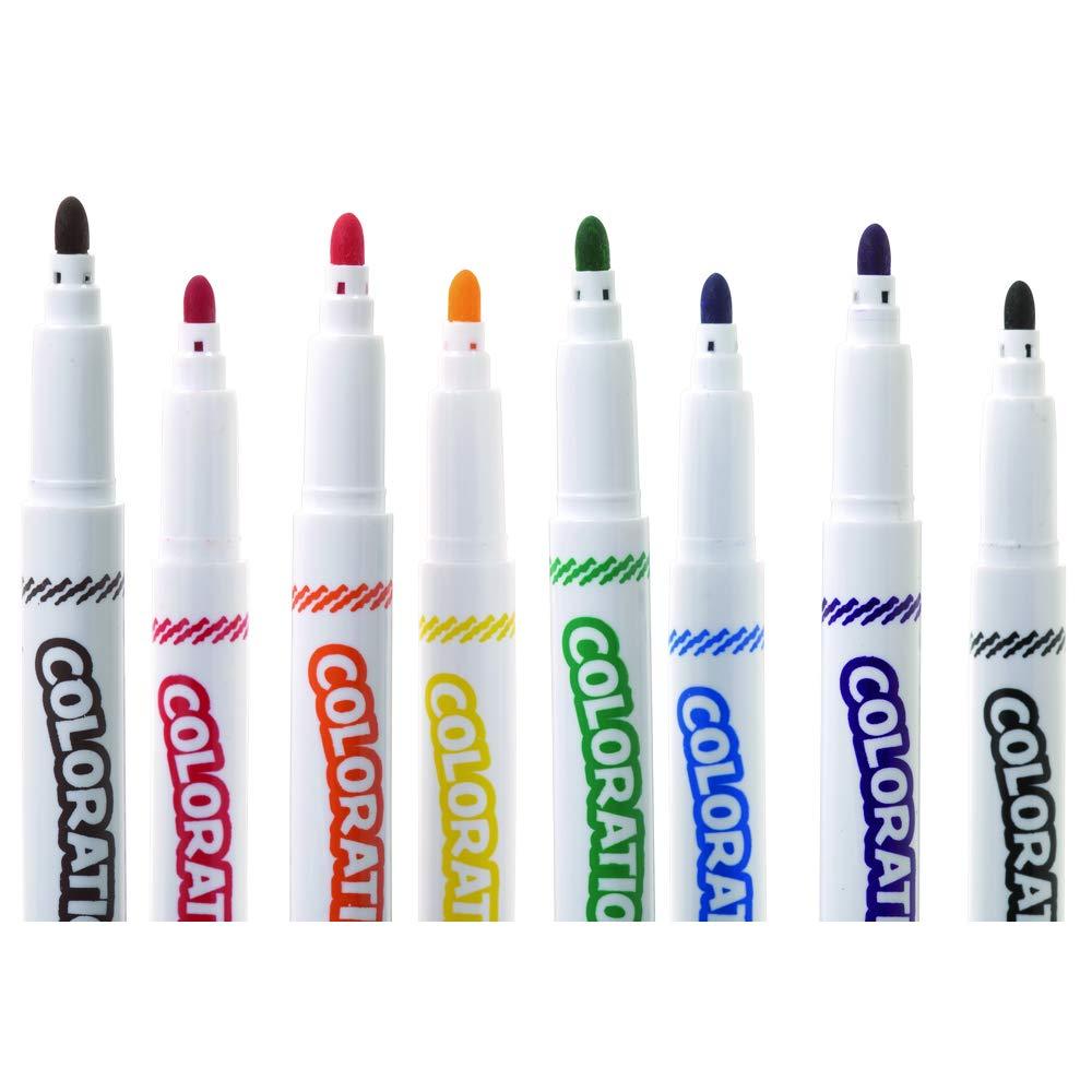 Colorations Classic Markers, Conical Tip, 16 Bold Colors, Coloring ...